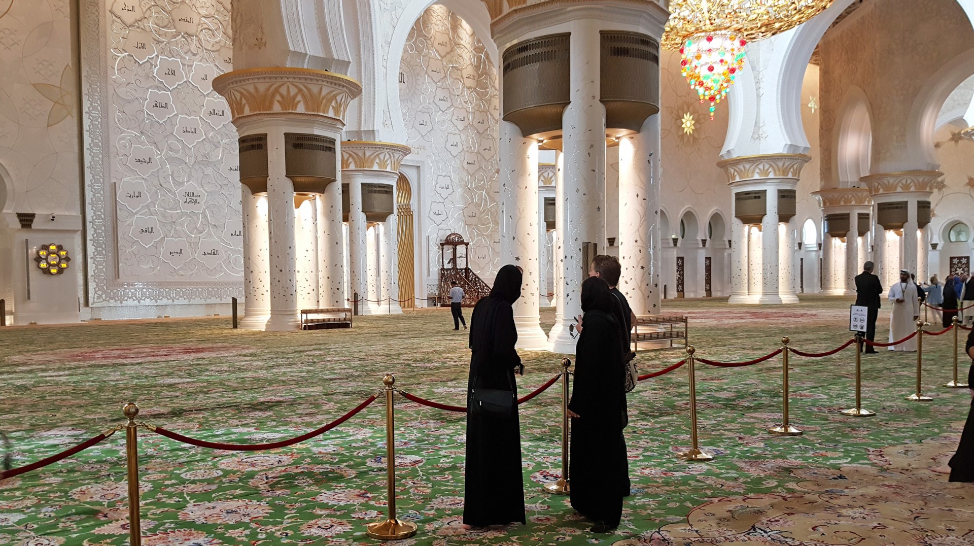 Bilder-Gallerie Scheich Zayed Moschee